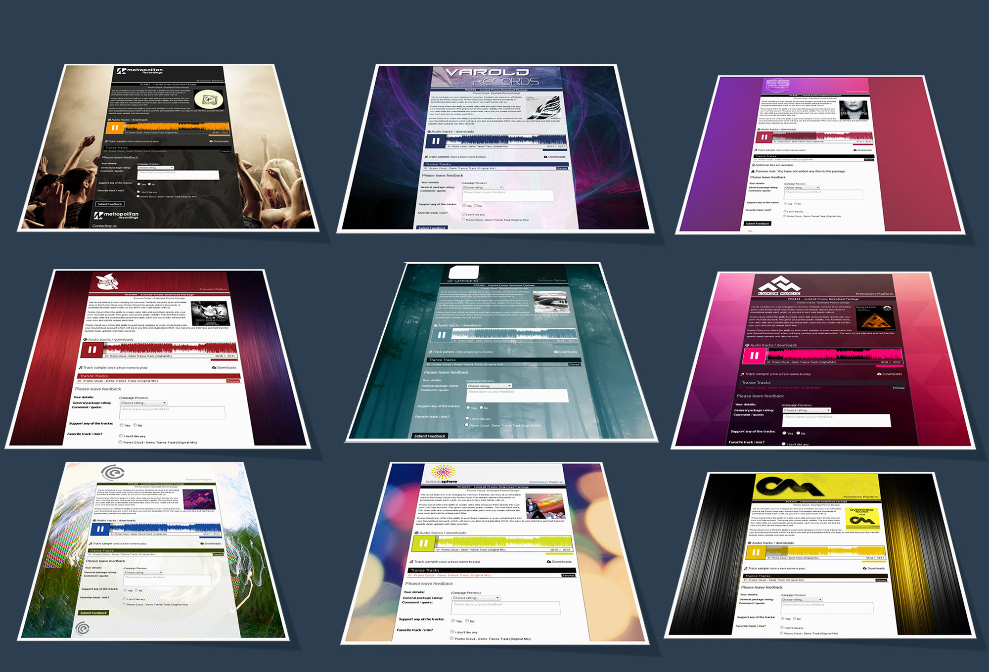 Promo-Cloud.Com | Digital music promotion sending management platform