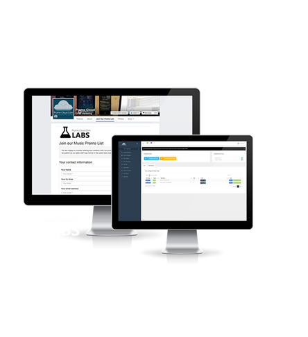 Digital music promotion managment platform provider for record labels