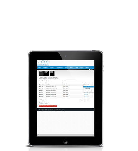 Digital music promotion managment platform provider for record labels